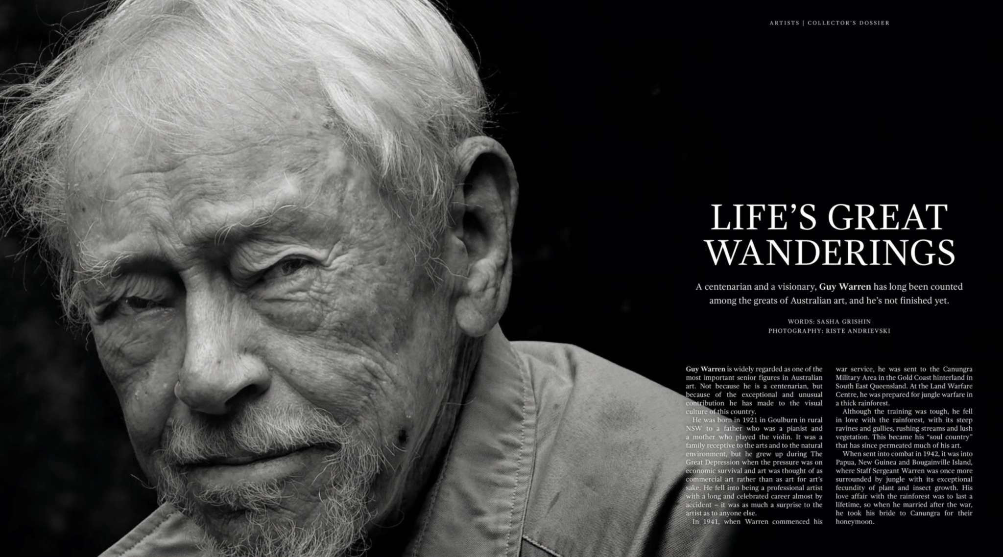 GUY WARREN ESTATE - Nicholas Thompson Gallery